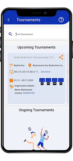 Tournament Software & Mobile App | Rackonnect Technology